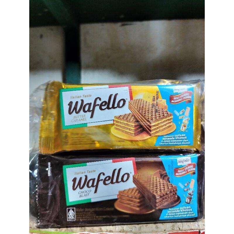 Jual Wafello Italian Taste ( 1 Bungkus isi 10 Pcs ) | Shopee Indonesia