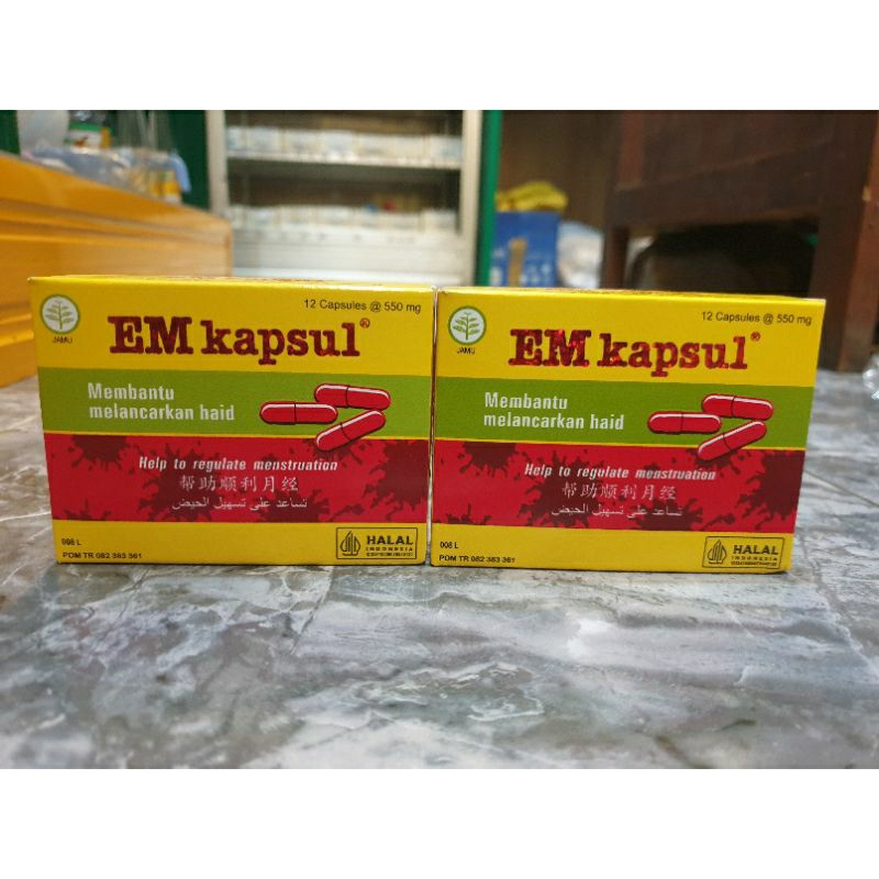 Jual Em Kapsul isi 12 kapsul (harga per pack) | Shopee Indonesia