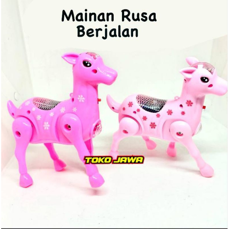 Jual Mainan Rusa Berjalan Musik dan Lampu Led | Shopee Indonesia