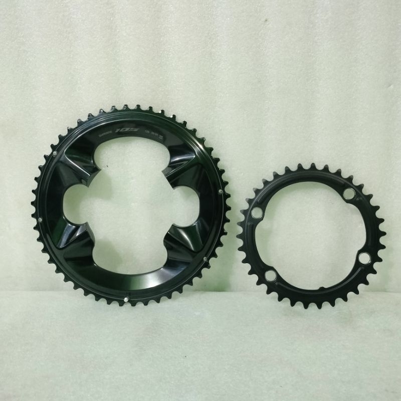 Jual Chainring Shimano 105 R7100 12 speed rasio 50 34 bcd 110 bisa 11 ...