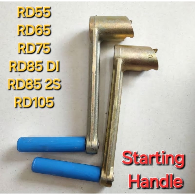 Jual Starter Handle Gagang Engkol Mesin Kubota RD85 Starting Handel ...