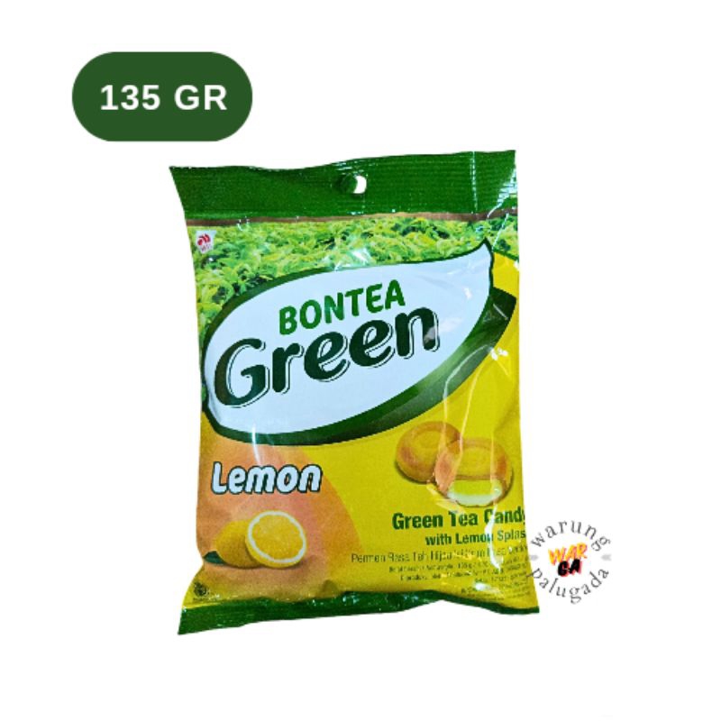 Jual Bontea Green permen greentea rasa lemon isi 50pcs | Shopee Indonesia