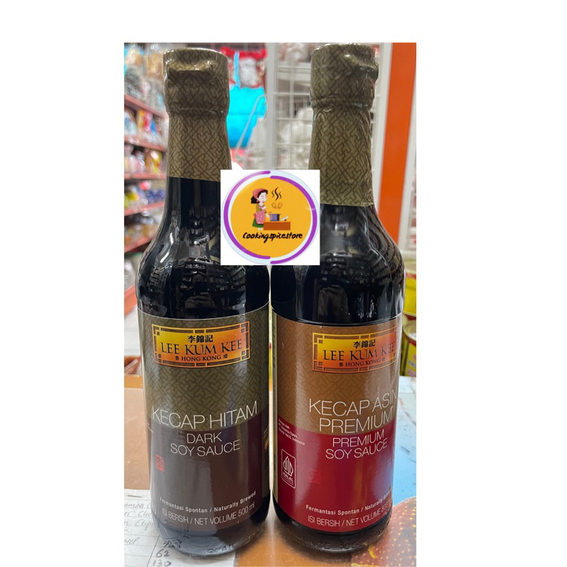 Jual Lee Kum Kee Premium Soy Sauce- Kecap Asin 500ml /Lee Kum Kee Dark Soy Sauce Kecap Hitam ...