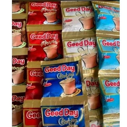 Jual KOPI GOOD DAY | RENCENGAN ISI 10 SACHET | 3 IN 1 INSTANT COFFEE ...