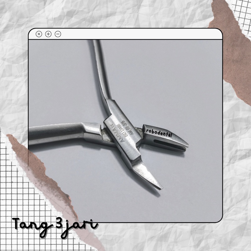 Jual TANG DENTAL TANG ORTHO TANG PROSTHO TANG ADAM TANG KOIL TANG BULAT ...