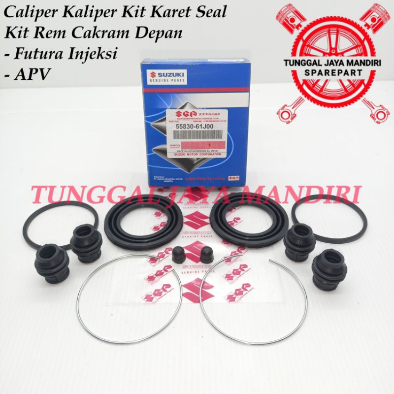 Jual Caliper Kaliper Kit Karet Seal Kit Rem CakramDepan APV Futura Injeksi | Shopee Indonesia