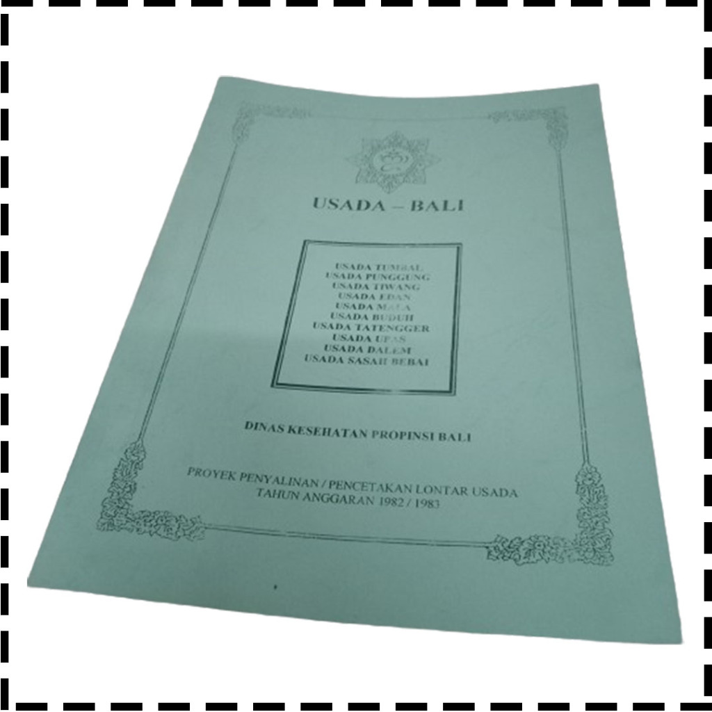 Jual Buku Usada Tumbal Punggung Tiwang Edan Mala Buduh Tatengger Upas ...