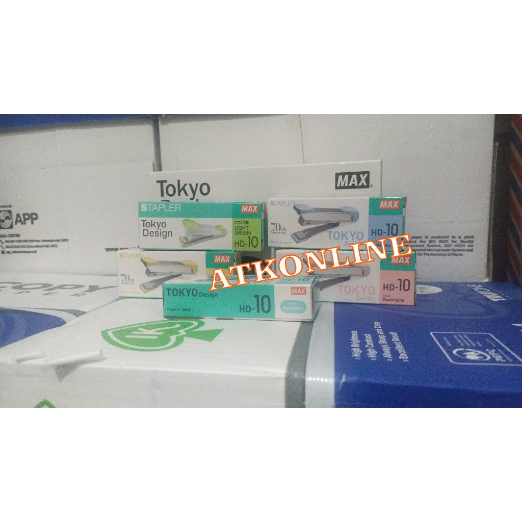 Jual stapler max hd 10 / hekter max no 10 / staples hd-10 original ...