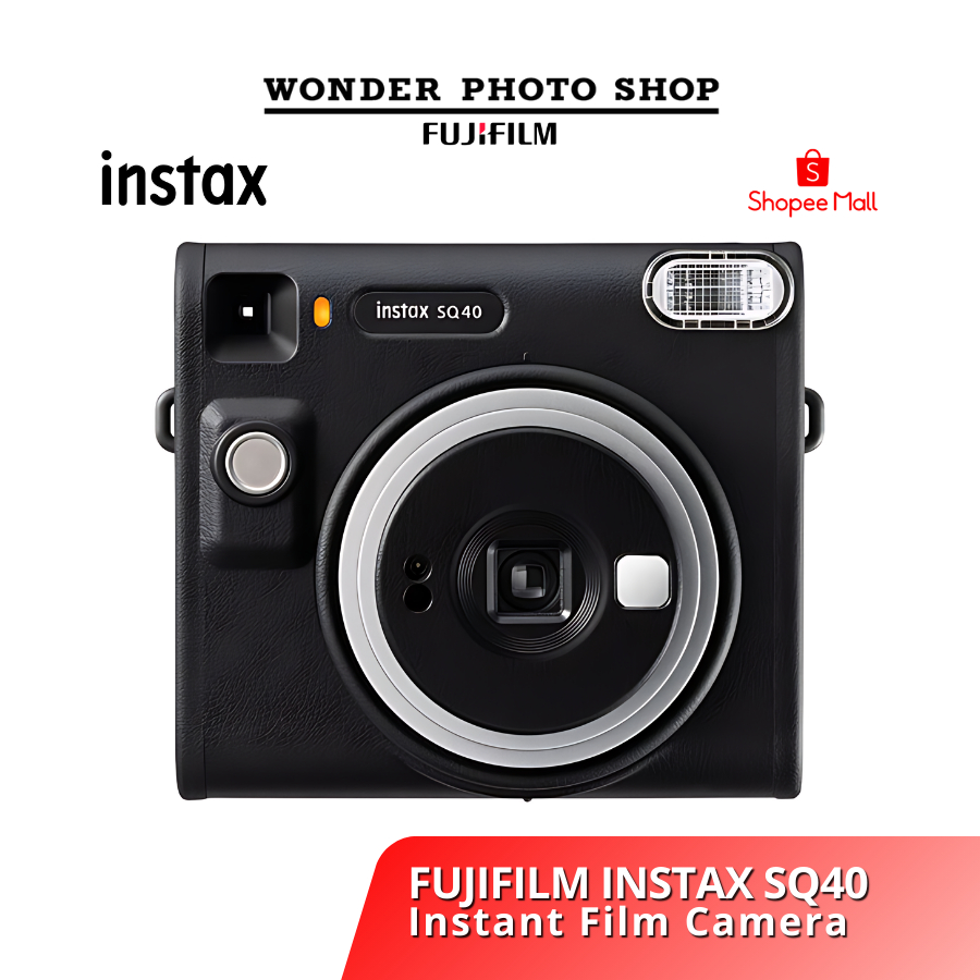 Jual Fujifilm Instax Square SQ40 Instant Film Camera Garansi Resmi | Shopee Indonesia