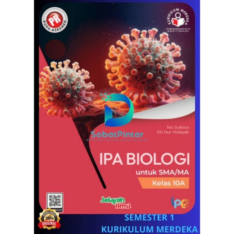 Jual Buku lks pr interaktif IPA Biologi SMA Kelas X, 10 semester 1 Kurikulum Merdeka Tahun 2024 ...
