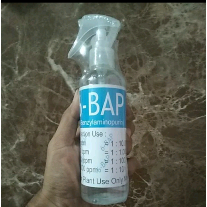 Jual HORMON bap 6-BAP BENZYLAMINO PURIN 10.000 ppm 250 ml Hormon ...