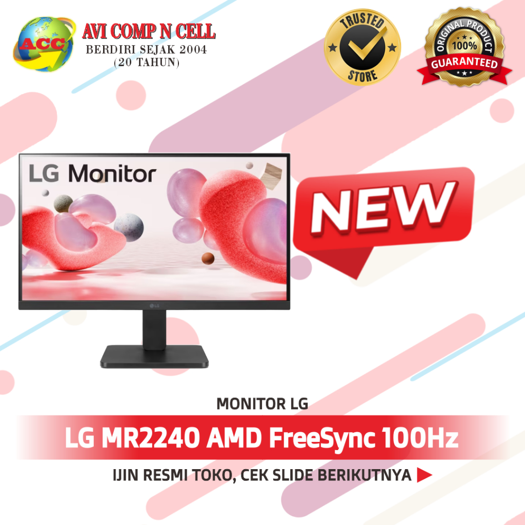 Jual Monitor LG 22MR410 Full HD Display With AMD FreeSync Refresh Rate ...