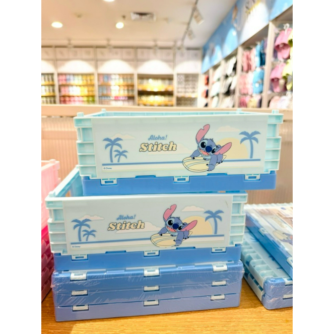 Jual MINISO X STITCH FOLDABLE STORAGE BOX PENYIMPANAN BARANG DISNEY ...