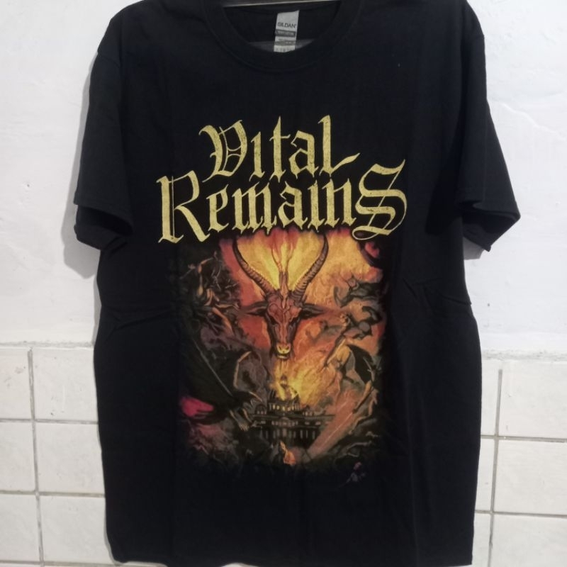 Jual Tshirt Vital Remains - Dawn Of The Apocalypse - L | Shopee Indonesia