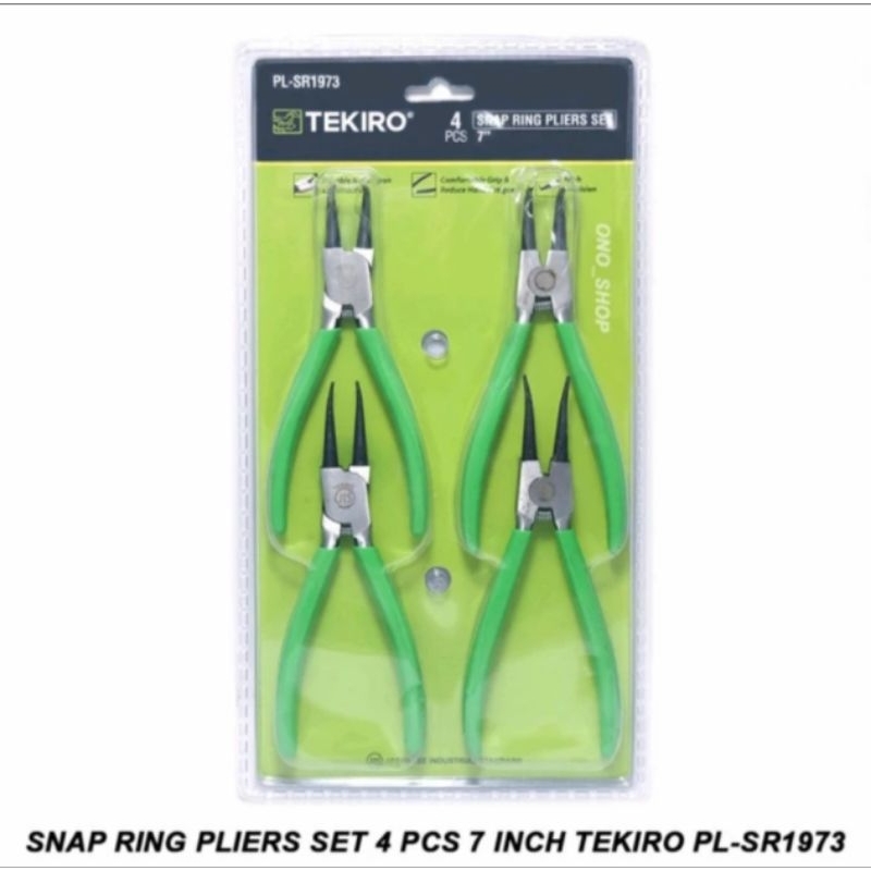 Jual Tekiro Tang Snap Ring 7" Set 4 Pcs ( EB, IB, ES, IS ) | Shopee ...