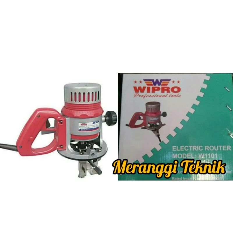 Jual id3316 Mesin profil Wipro W1101B W 1101 wood trimer router kayu ...