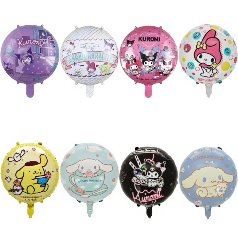 Jual BALON BULAT SANRIO MELODY CINNAMOROLL KUROMI | Shopee Indonesia