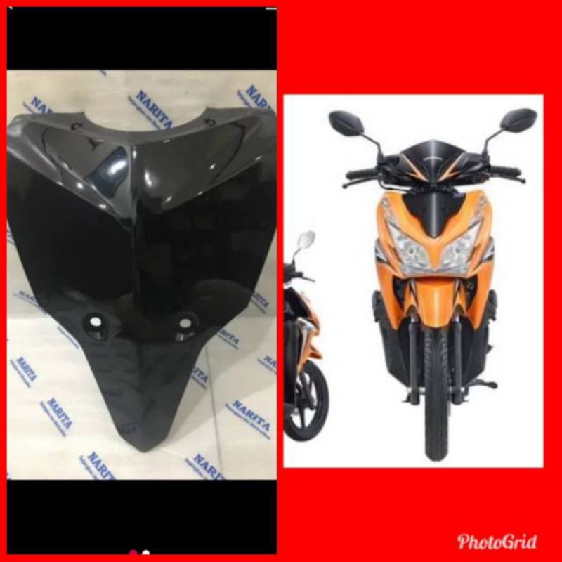 Jual cuci gudang dasi panel tameng depan kecil vario techno 125 KZR ...
