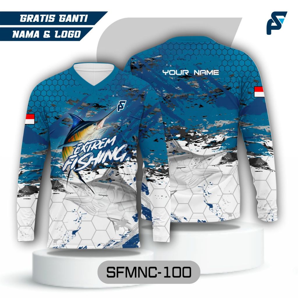 Jual Baju Mancing / Jersey Mancing / Kaos Fishing / Fishing Mania Club ...