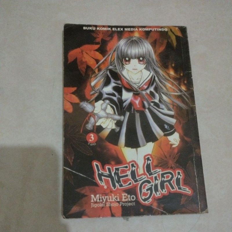 Jual Buku Komik "Hell Girl" /Miyuki Eto jilid ke 3 | Shopee Indonesia