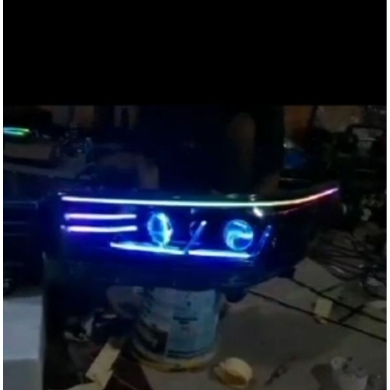 Jual paketan headlamp innova Reborn biled Pro7 P725BL alis RGB | Shopee ...