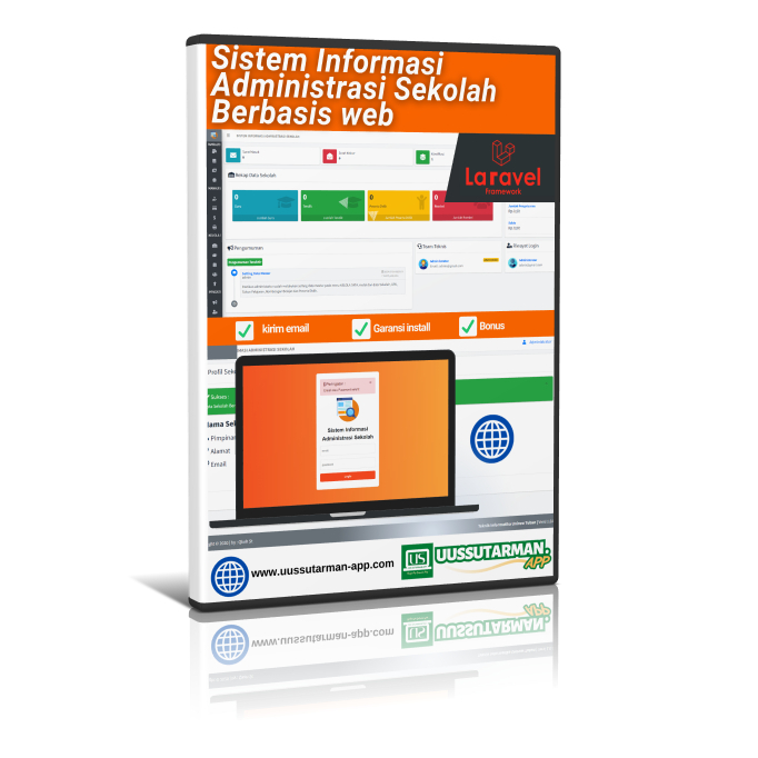 Jual Sistem Informasi Administrasi Sekolah Berbasis website - Laravel ...