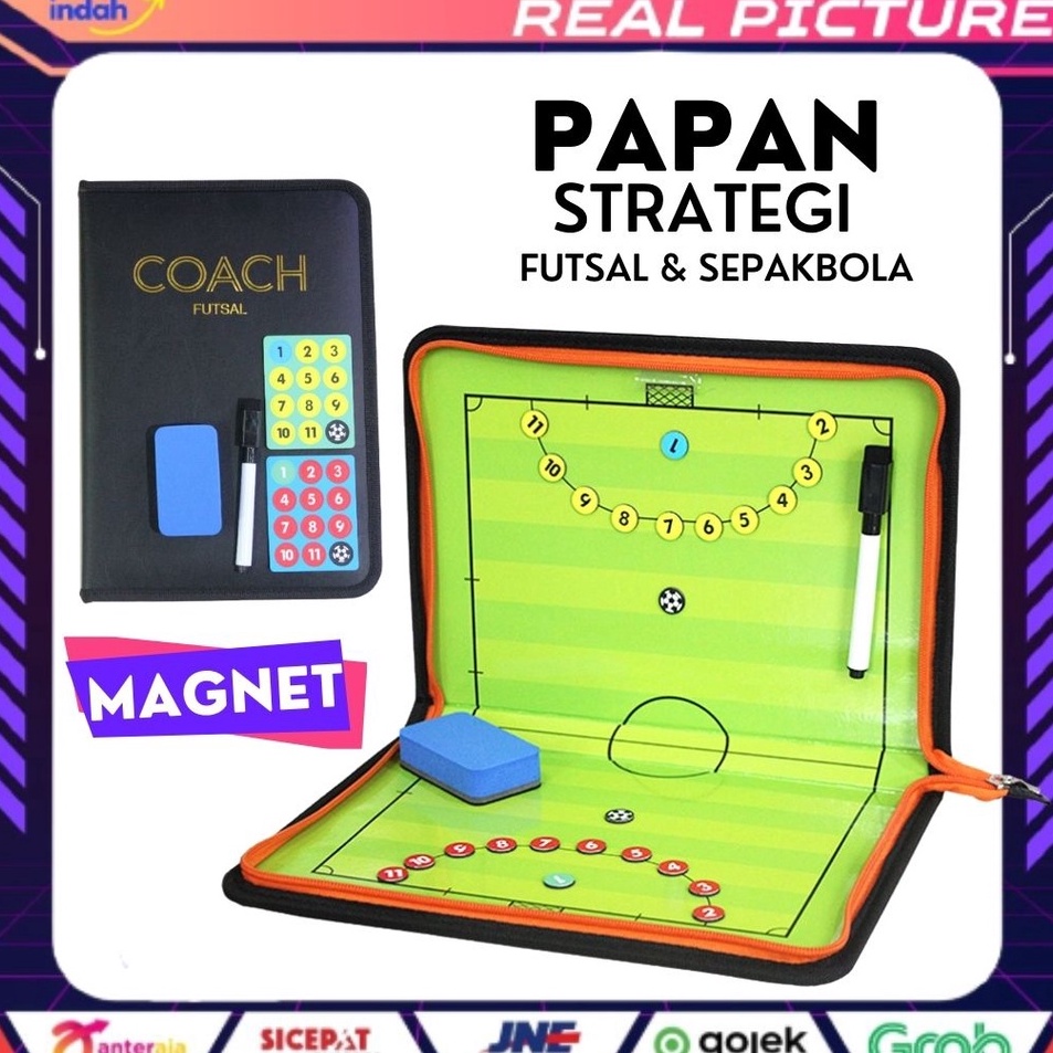 Jual Serba Untung Papan Strategi Pelatih Tactic Board Magnet Sepakbola ...