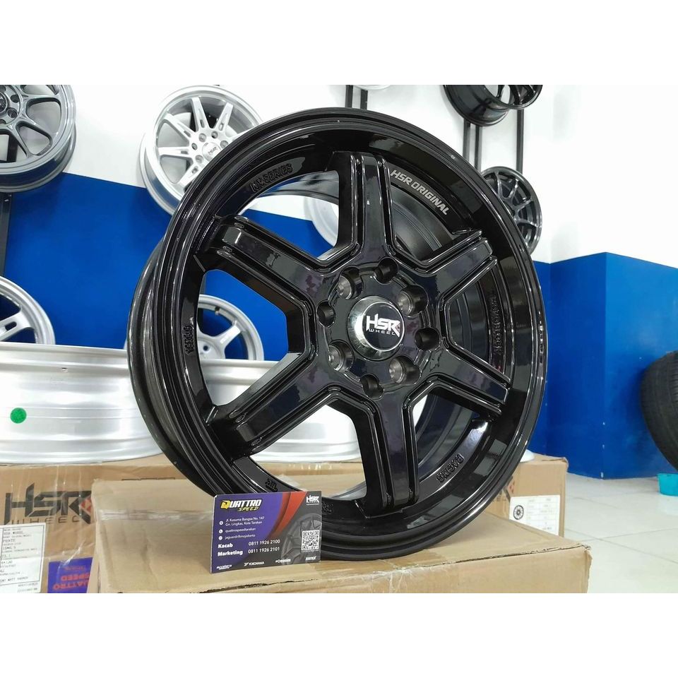 Jual Velg hsr baru ring 15 (satuset 4 velg)untuk mobil honda brio jazz sigra calya xenia avanza ...