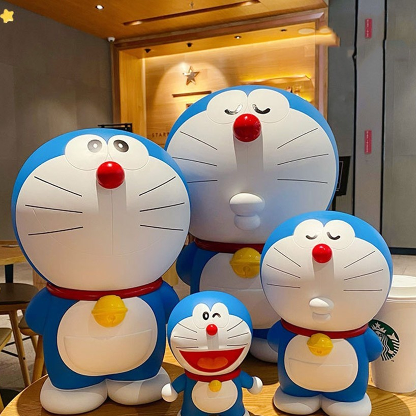 Jual Celengan Patung Doraemon 3 size Lucu / Doraemon Money Box Icons ...