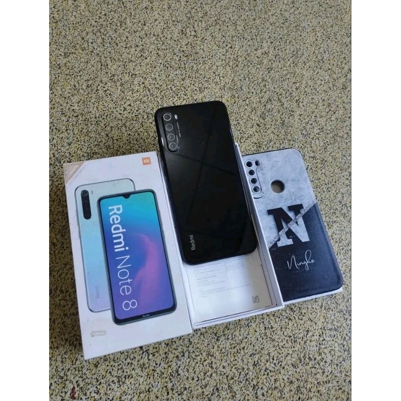 Jual redmi note 8 ram 3/32 GB nominus original second belum pernah ...