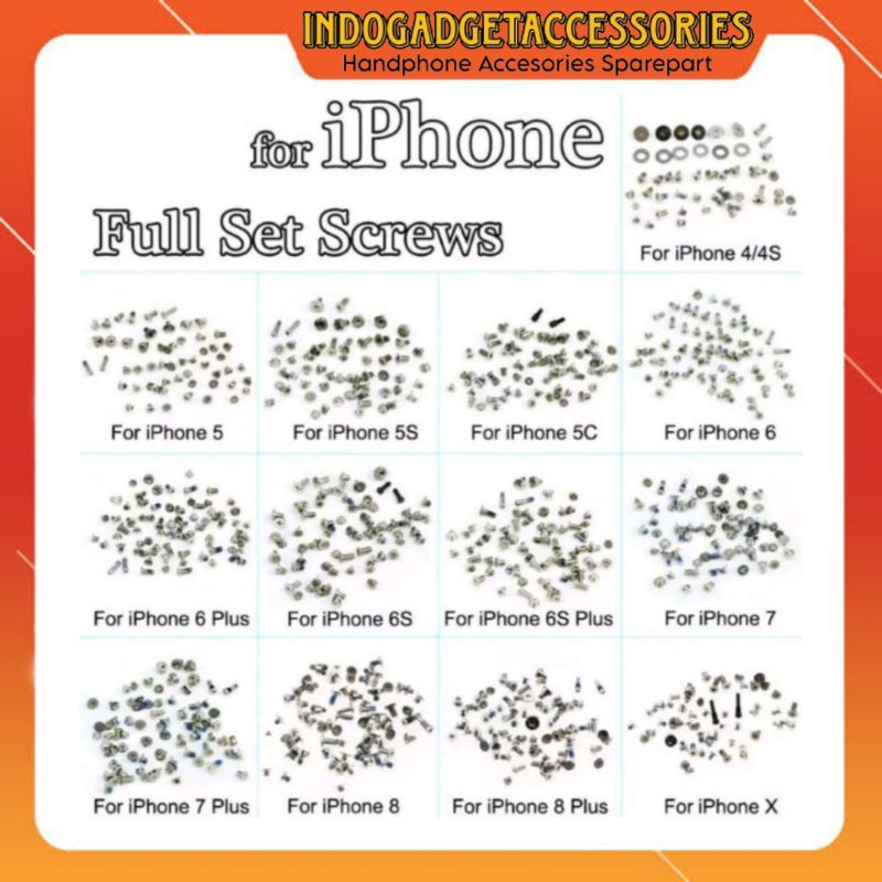 Jual BAUT / SCREW DRIVER IP 5 6 7 8 X XS - XS MAX XR - 5S 6S - 6 PLUS ...