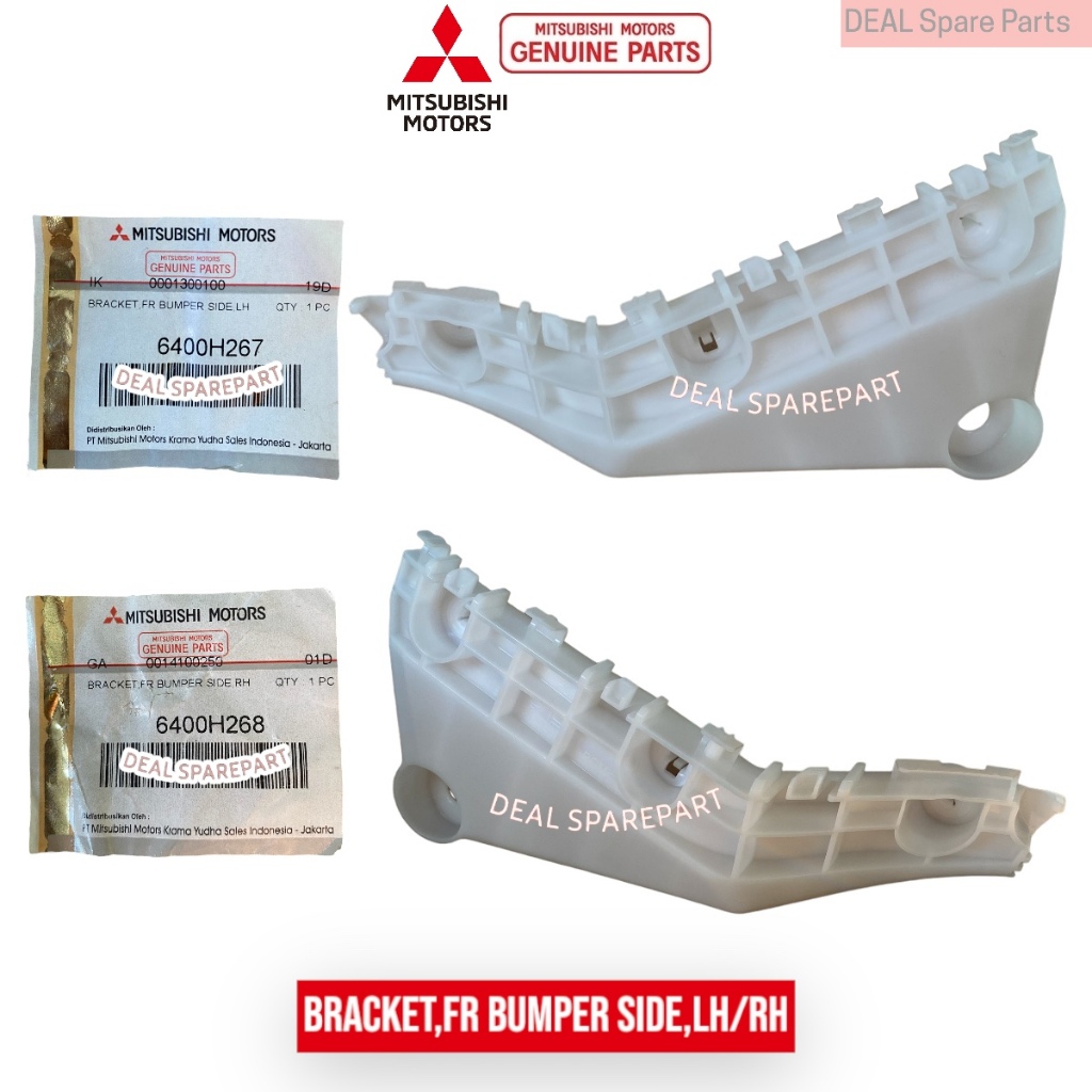 Jual Bracket Breket Bumper Depan Original Mitsubishi Xpander 6400H267 ...