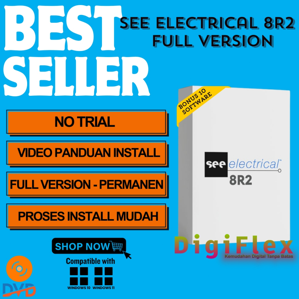 Jual SEE Electrical 8R2 Pro Full Version Lifetime Software Design ...