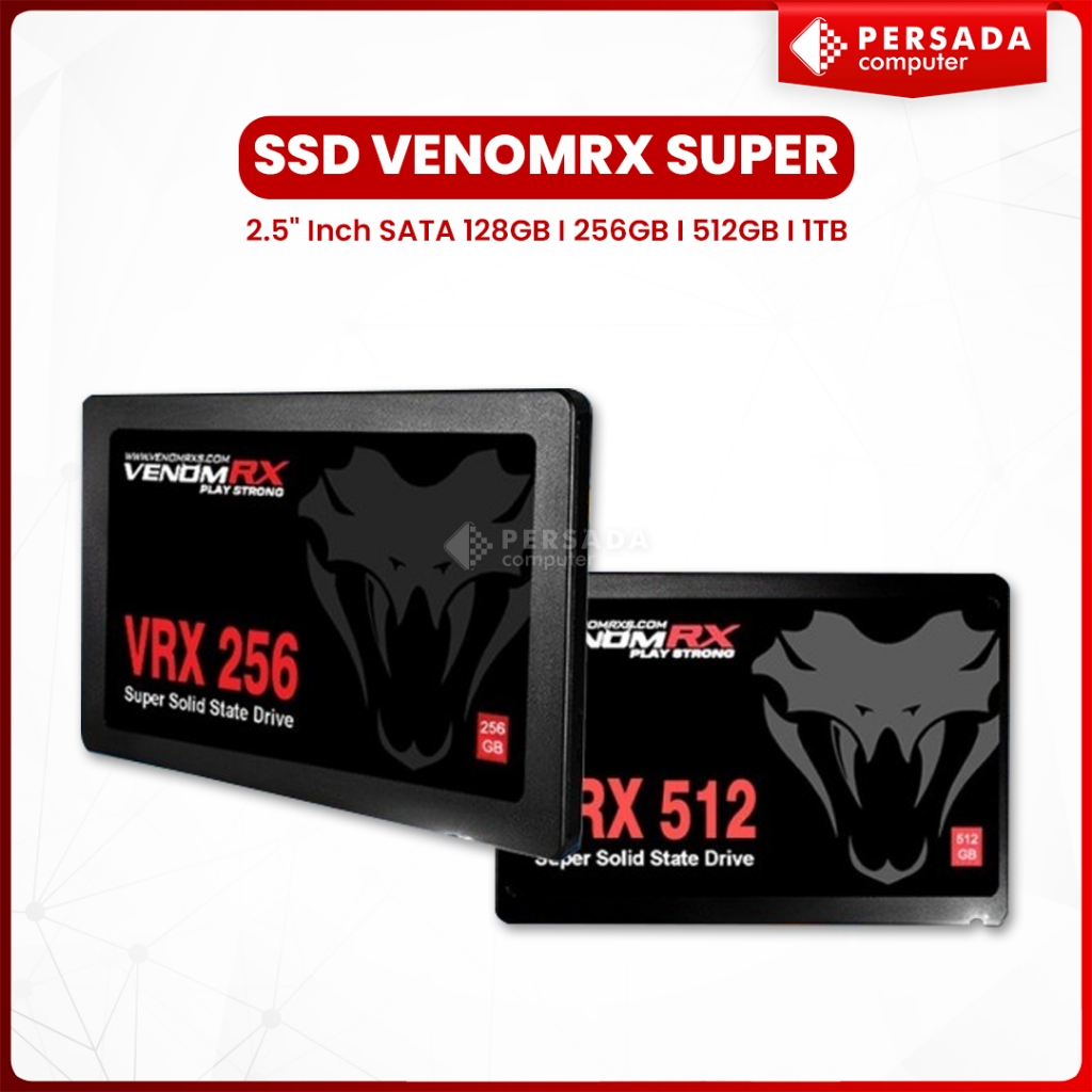Jual SSD VENOMRX Super 2.5" Inch SATA 128GB I 256GB I 512GB I 1TB ...