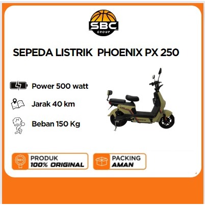 Jual SEPEDA LISTRIK PHOENIX PX 250 | Shopee Indonesia