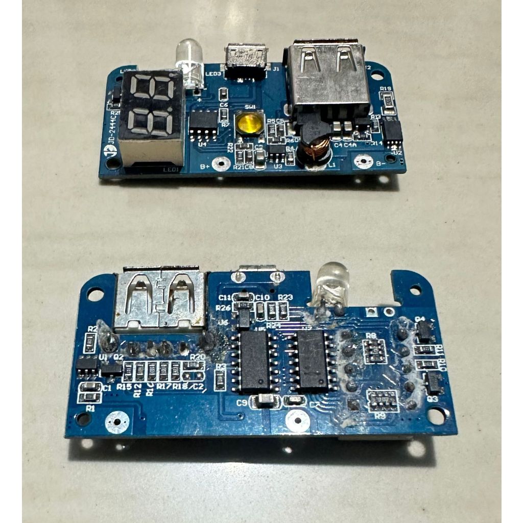 Jual KIT Module Copotan Power Bank With LCD Fast Charge 5V 2.4A KIT ...