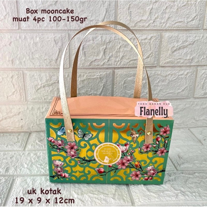 Jual Box dus kotak packaging mooncake kue bulan mid autumn festival | Shopee Indonesia