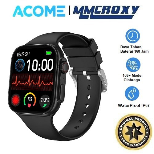 Jual Acome S1 PLUS Smartwatch Jam Tangan Pintar Sport Health Tracker ...