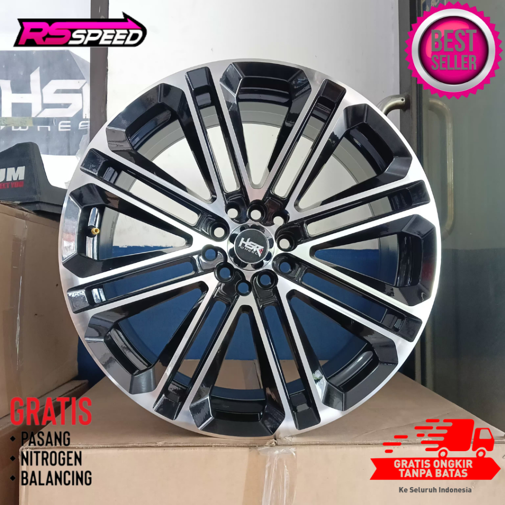 Jual Velg mobil racing HSR ring 18 bisa untuk mitsubishi (expander ...