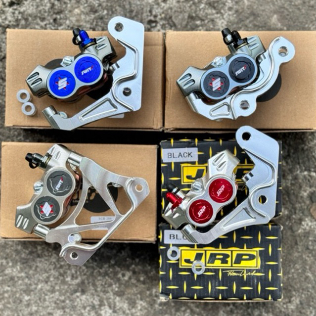 Jual Kaliper Formula 4 Piston Full CNC Kanan Dan Kiri Bisa Set Breket DIJUAL TERPISAH PNP Aerox ...