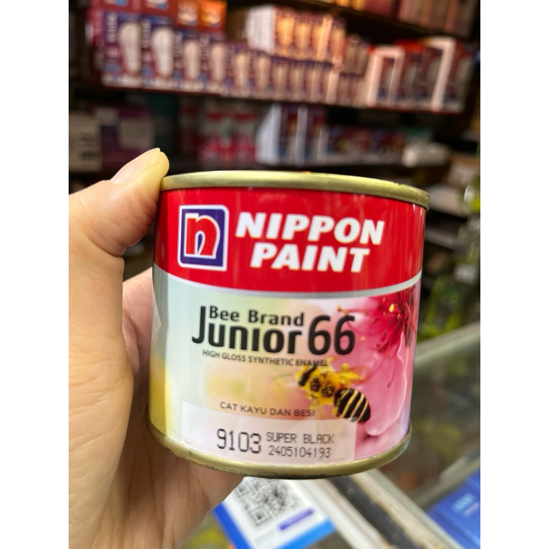 Jual Cat Kayu/Besi Nippon Paint Bee Brand Junior 200 cc | Shopee Indonesia
