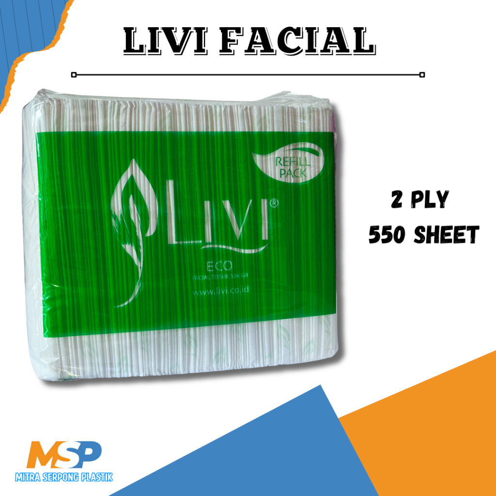 Jual MSP ~ TISSUE LIVI FACIAL 500GRAM | Shopee Indonesia