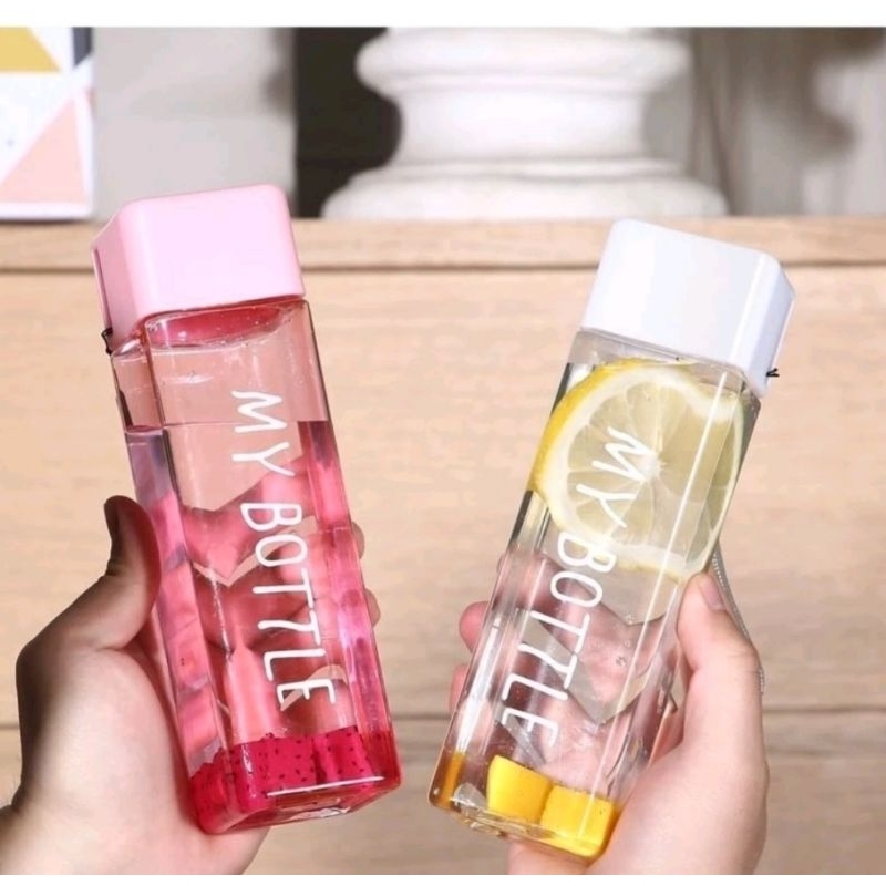 Jual My Bottle Botol Minum Tumbler Aman Anti Pecah Botol Minum Bening ...