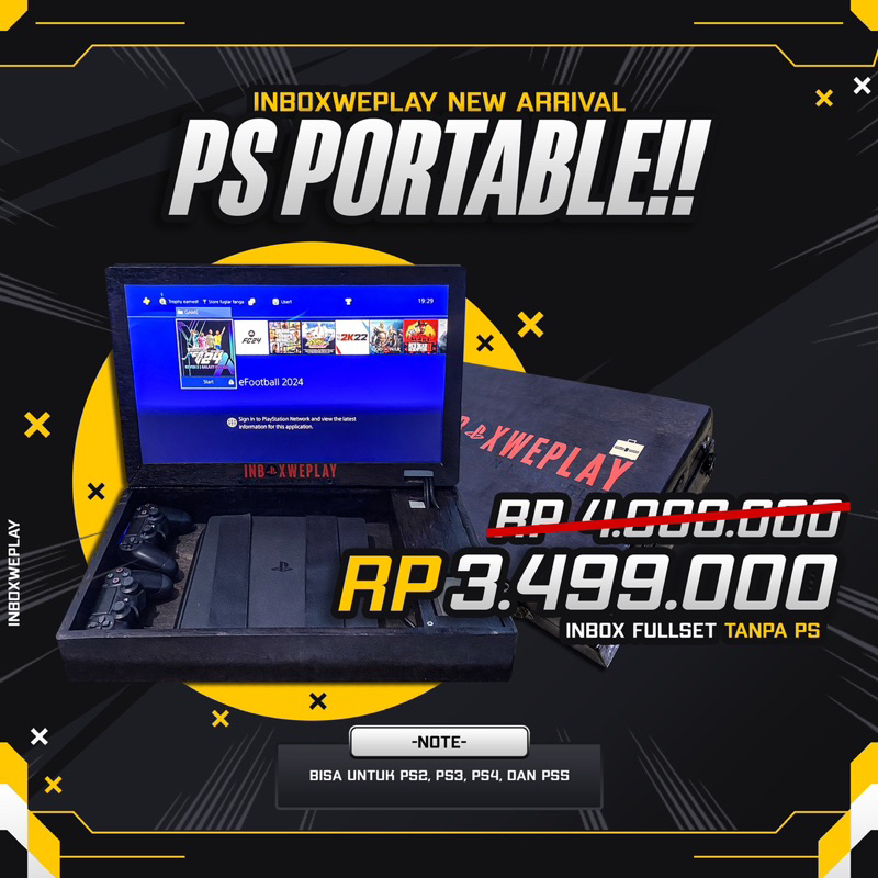 Jual INBOXWEPLAY PLAYSTATION PORTABLE PS PORTABLE PS KOPER | Shopee ...