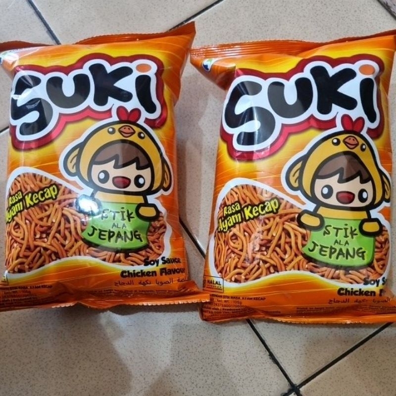 Jual Suki makanan ringan stik rasa ayam kecap 105gr | Shopee Indonesia