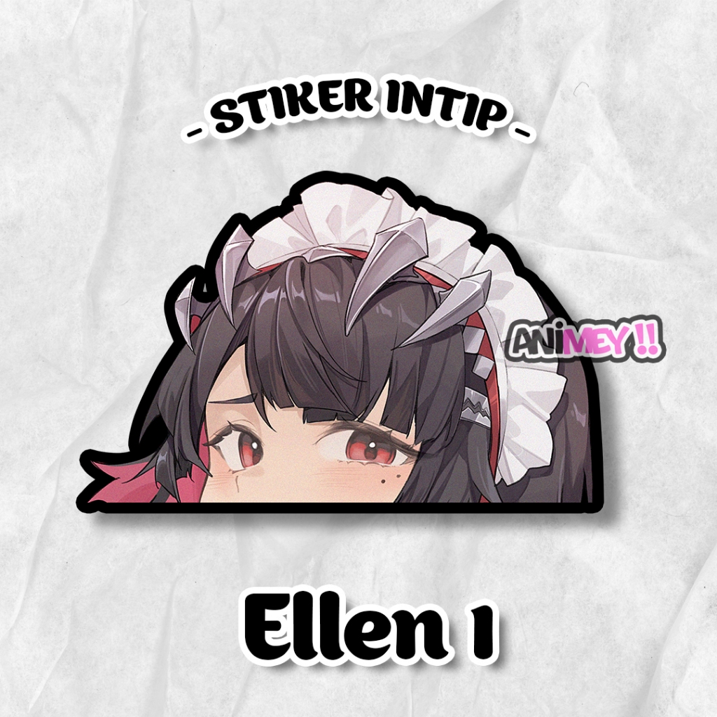Jual Stiker Intip Ellen Joe Zenless Zone Zero / Sticker Anime ...