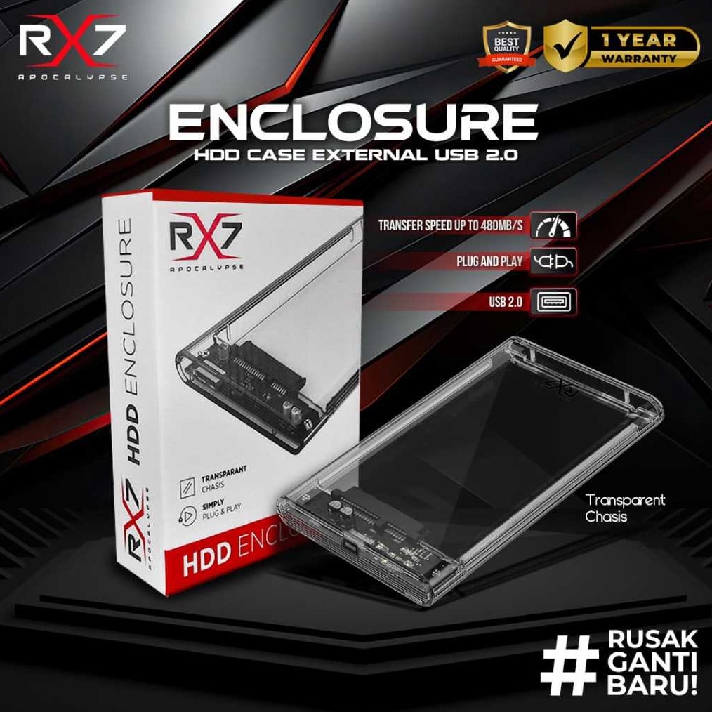 Jual KODE J3B HDD CASE 25 INCHI USB 2 ENCLOSURE HDD SSD | Shopee Indonesia