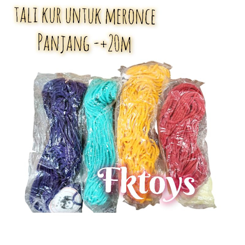 Jual Tali Ronce Tali meronce isi -+20m mainan edukasi | Shopee Indonesia