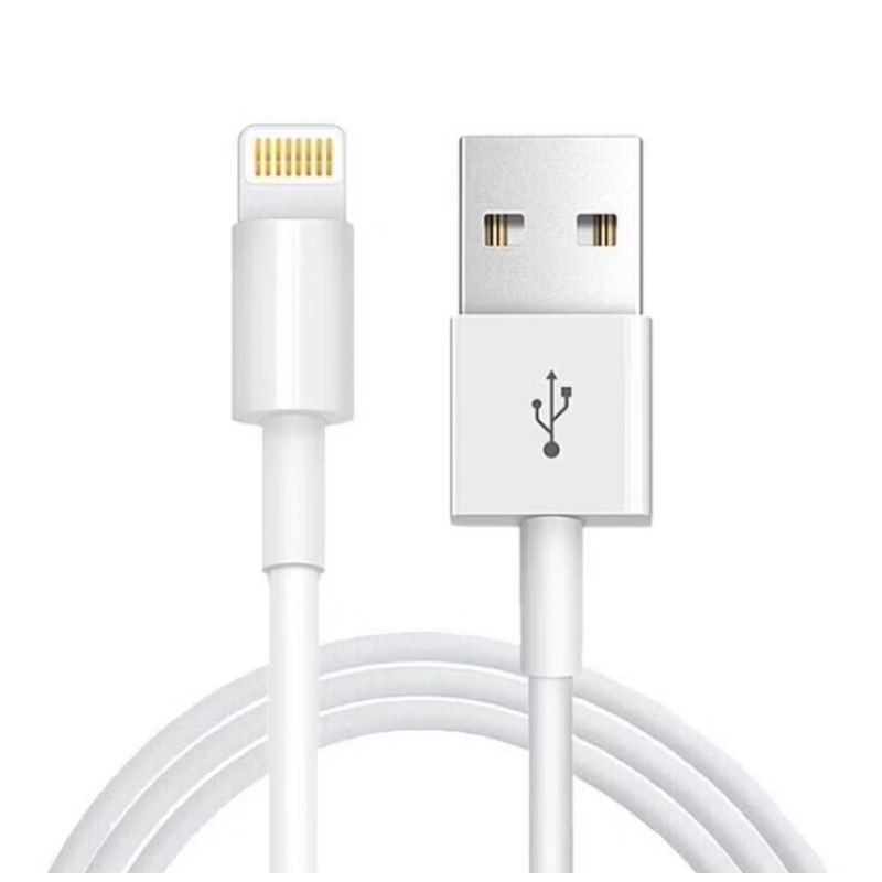 Jual KABEL DATA IPHONE LIGHTING 1M KABEL DATA IP FAST | Shopee Indonesia