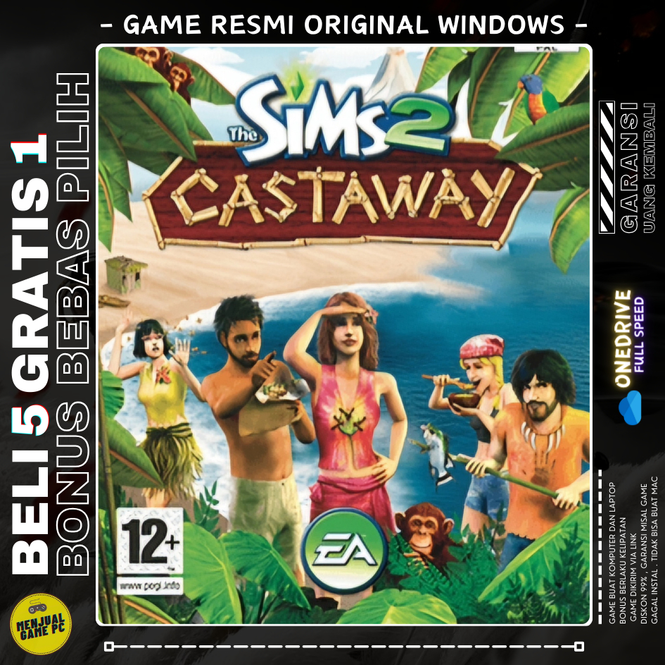 Jual THE SIMS 2 CASTAWAY - GAME LAPTOP - GAME PC - GAME KOMPUTER - LINK ...